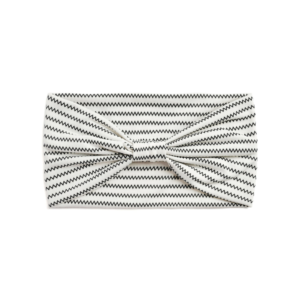 Wavy strips print 2-way bandanna hair band – MooseGirl